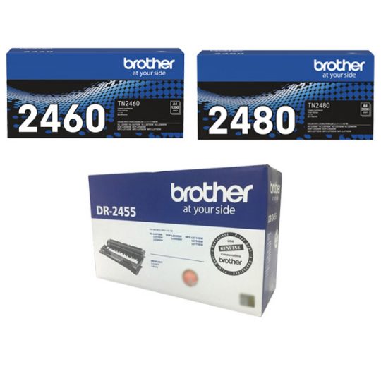 TN-2460 TN-2480 Brother Toner and DR-2455 Brother Drum - Ink Toner ...