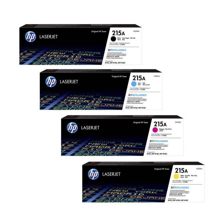 HP 215A Black (W2310A) / Cyan (W2311A) / Yellow (W2312A) / Magenta ...